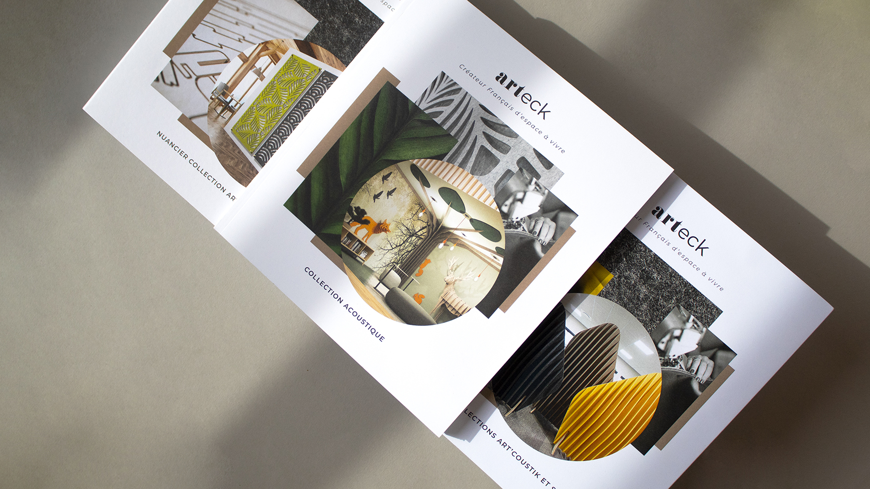 Graphiste print de luxe le travail d'orfèvrie du print